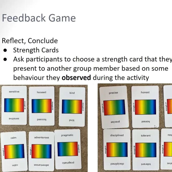 The Feedback Game | Feedback Activity | Personal Development
