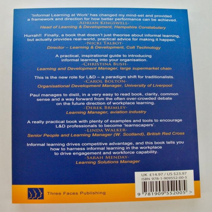 Informal Learning At Work | Workplace learning | Paul Matthews | RSVP ...