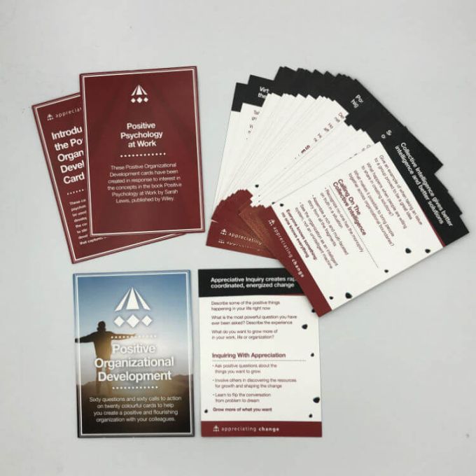 Positive Organisational Development Cards|Employee Engagement|RSVP Design